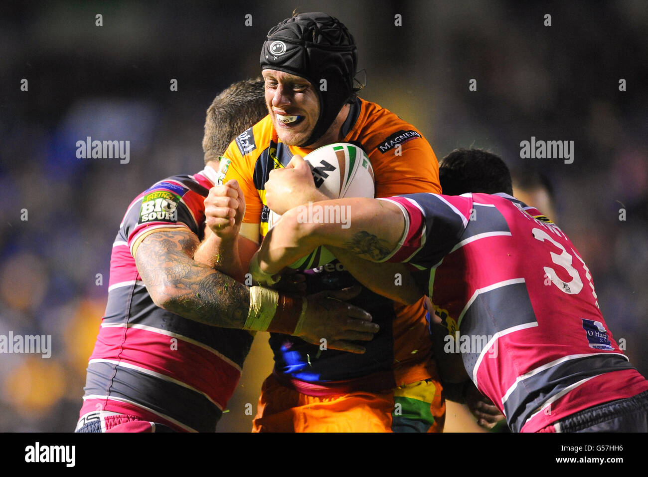 Rugby League - Stobart Super League - Warrington Wolves v Leeds Rhinos ...