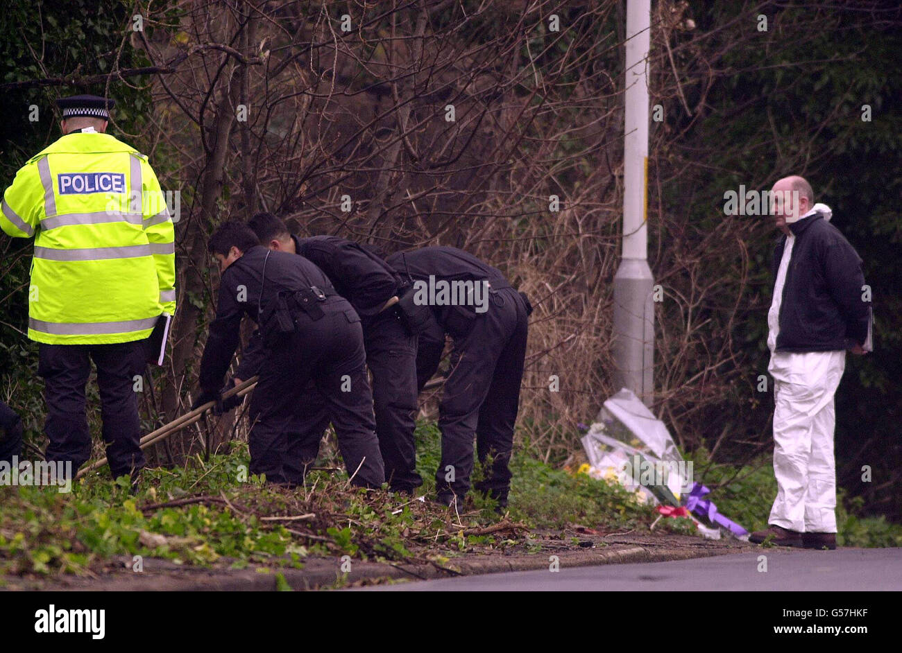 Policeman searching car hi-res stock photography and images - Alamy