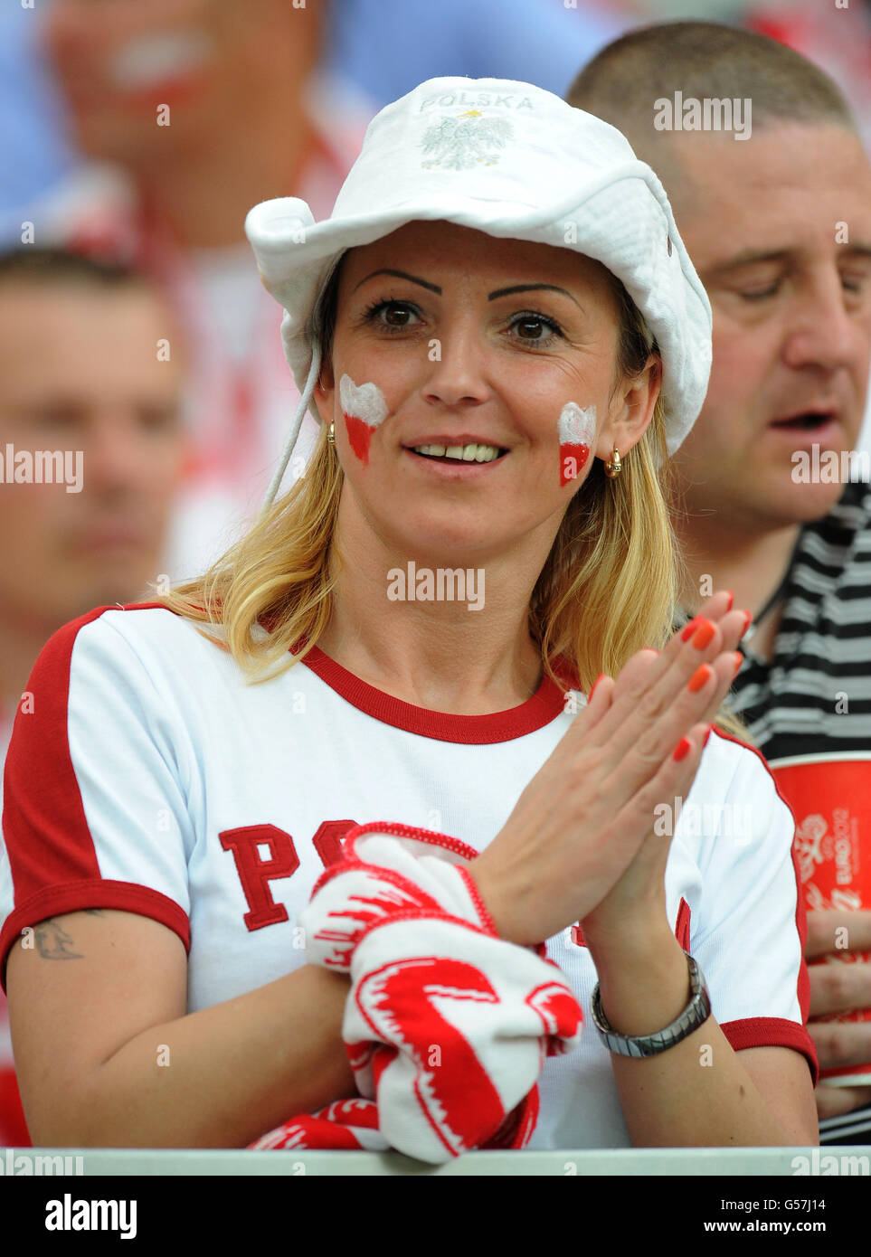 Polish fan hi-res stock photography and images - Alamy