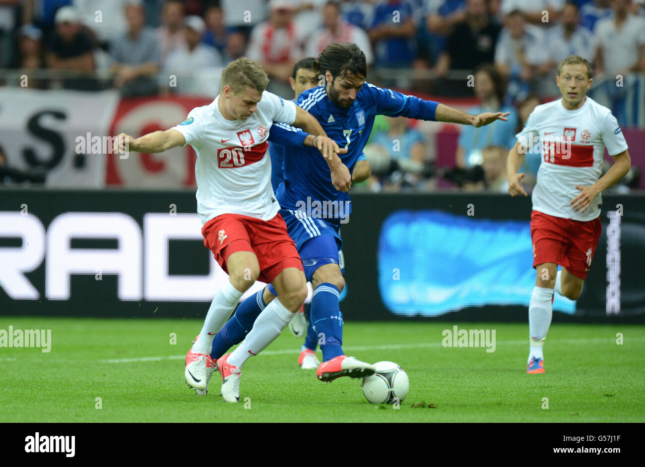 Soccer - UEFA Euro 2012 - Group A - Poland v Greece - National Stadium ...