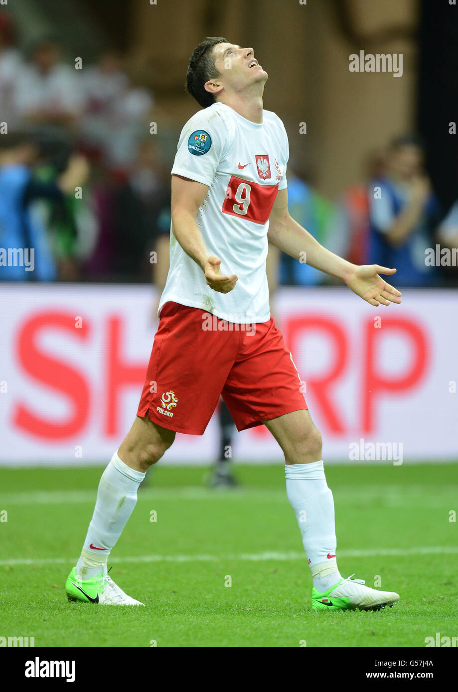 Lewandowski uefa 2012 poland hi-res stock photography and images - Alamy