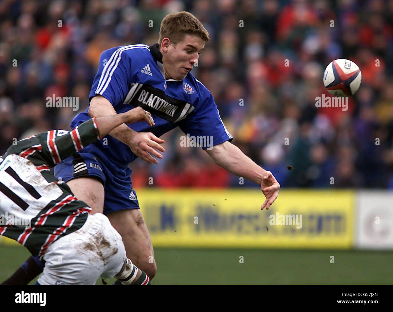Sport rugby union action dan lyle hi-res stock photography and images ...