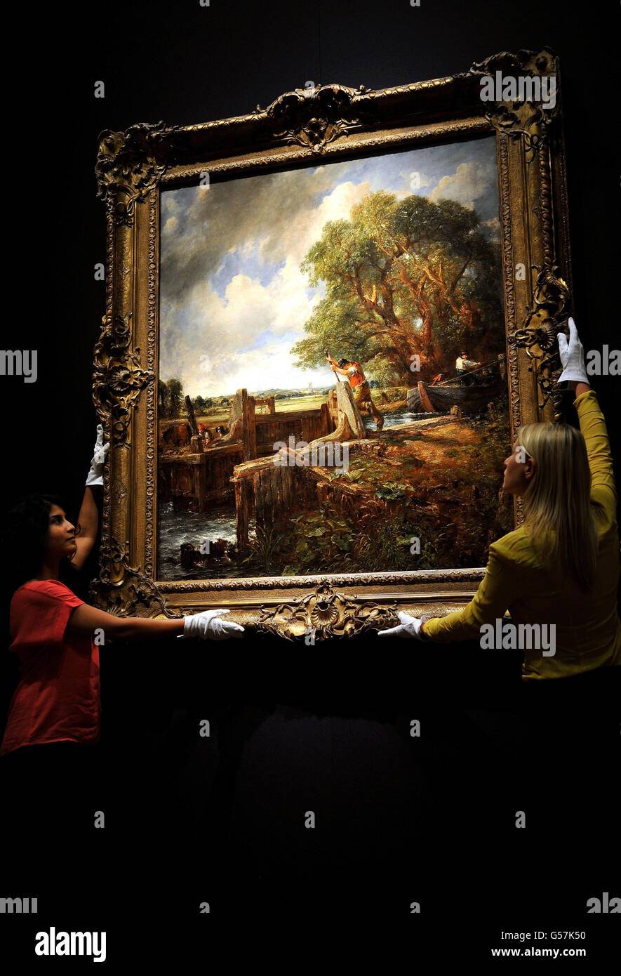 Constable's The Lock, which is expected to sell for about £25 million ...