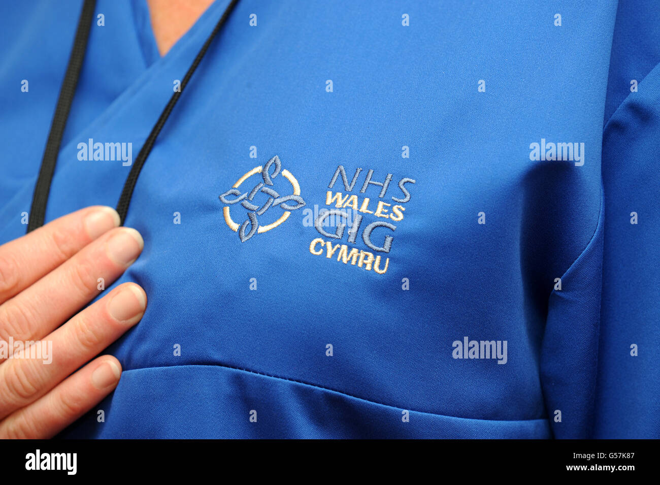 New uniforms for Welsh nurses Stock Photo - Alamy