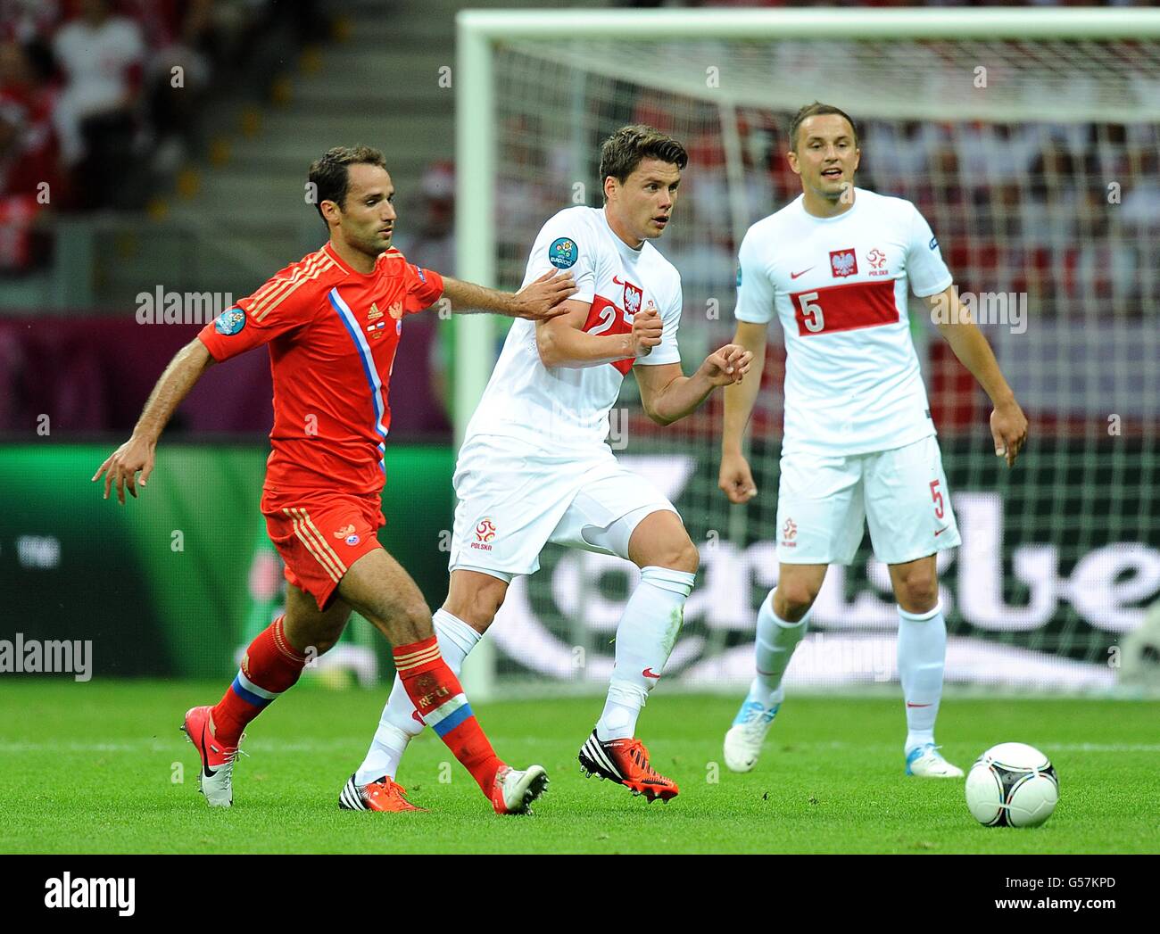 Soccer - UEFA Euro 2012 - Group A - Poland v Russia - National Stadium ...