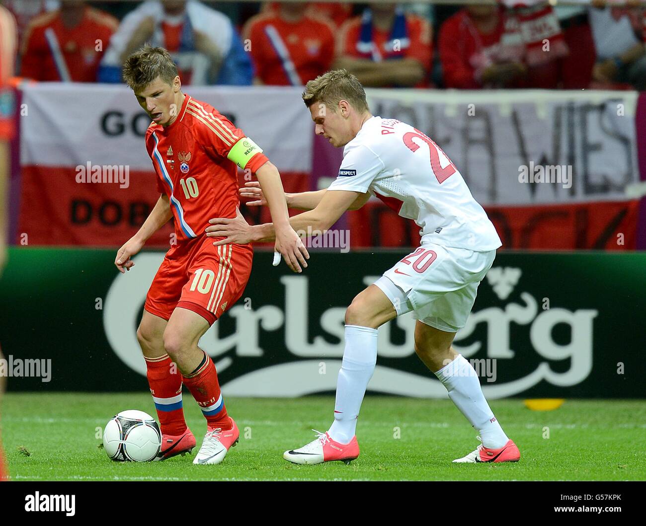Soccer - UEFA Euro 2012 - Group A - Poland v Russia - National Stadium ...