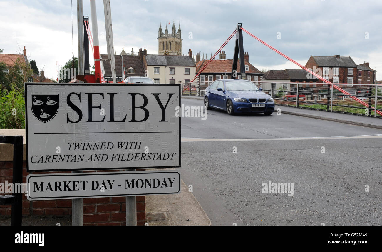 Selby Views - North Yorkshire Stock Photo - Alamy