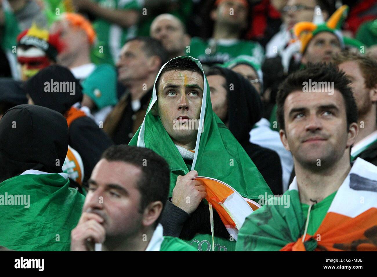 Republic Ireland Fans In Gdansk High Resolution Stock Photography and ...
