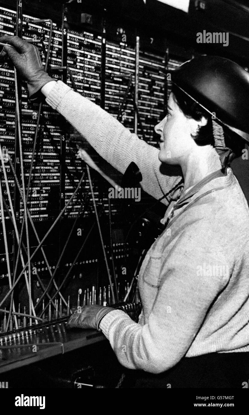 World War Two - British Empire - The Home Front - Telephone - London ...