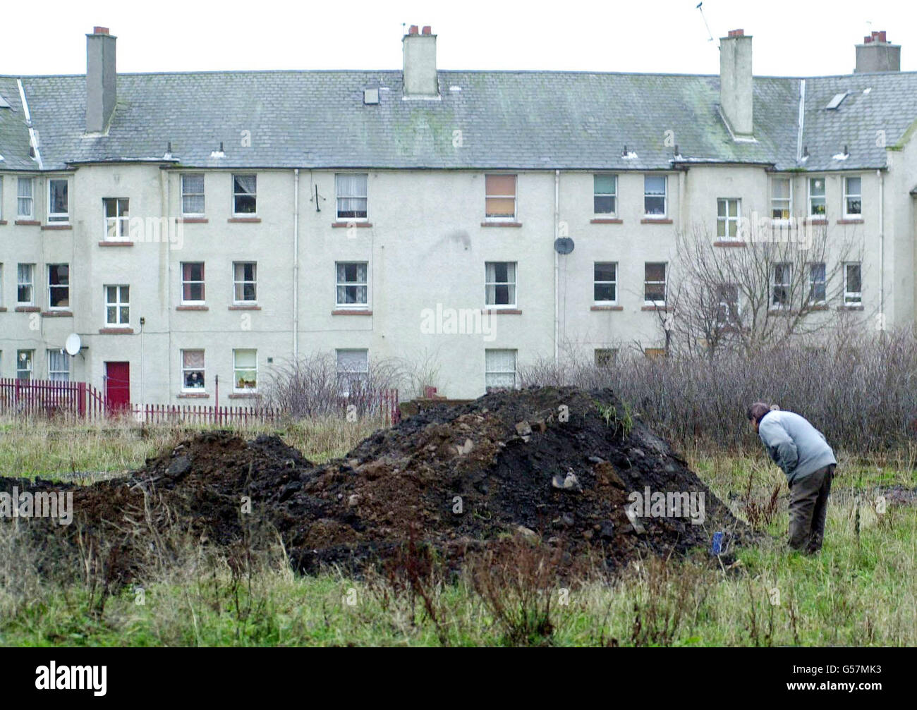 Children Buried Building Site Stock Photo - Alamy