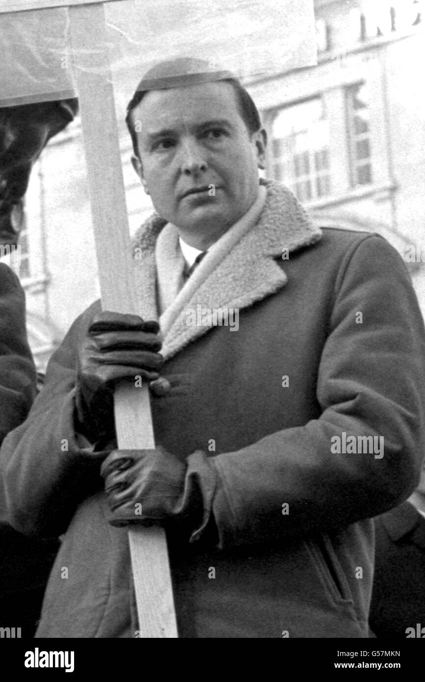 Labour MP Peter Archer, who is interested in overseas aid pictured with ...