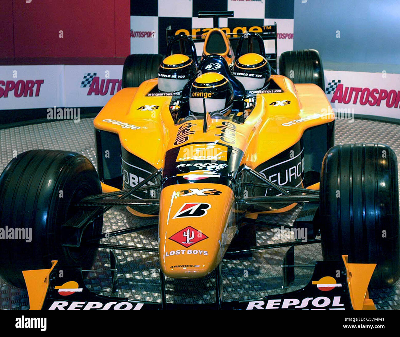 Arrows F1 passenger Stock Photo - Alamy