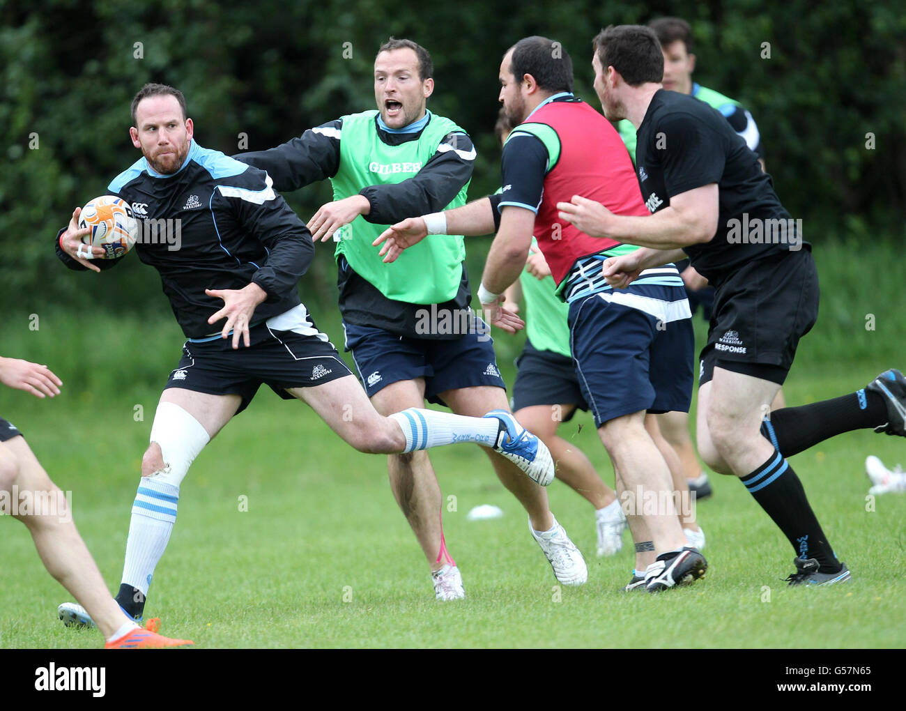 Rugby Union - Glasgow Warriors visit Autistic Children - Cartha Queens ...