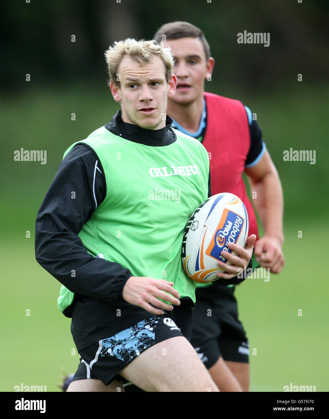 Glasgow warriors fraser thomson at cartha queens park rfc hi-res stock ...