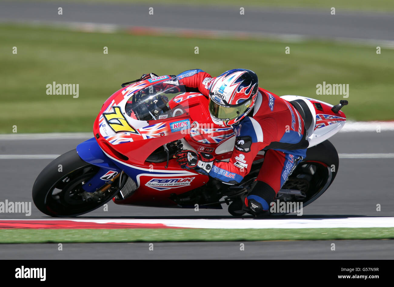 Great Britain's James Ellison of Paul Bird Motorsport during practice ...