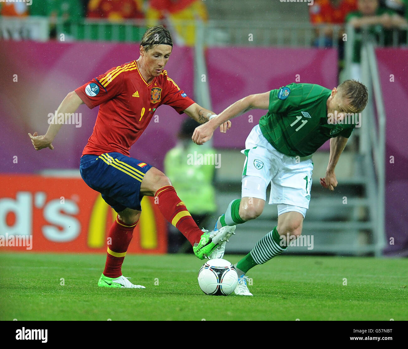 Uefa euros 2012 torres hi-res stock photography and images - Alamy