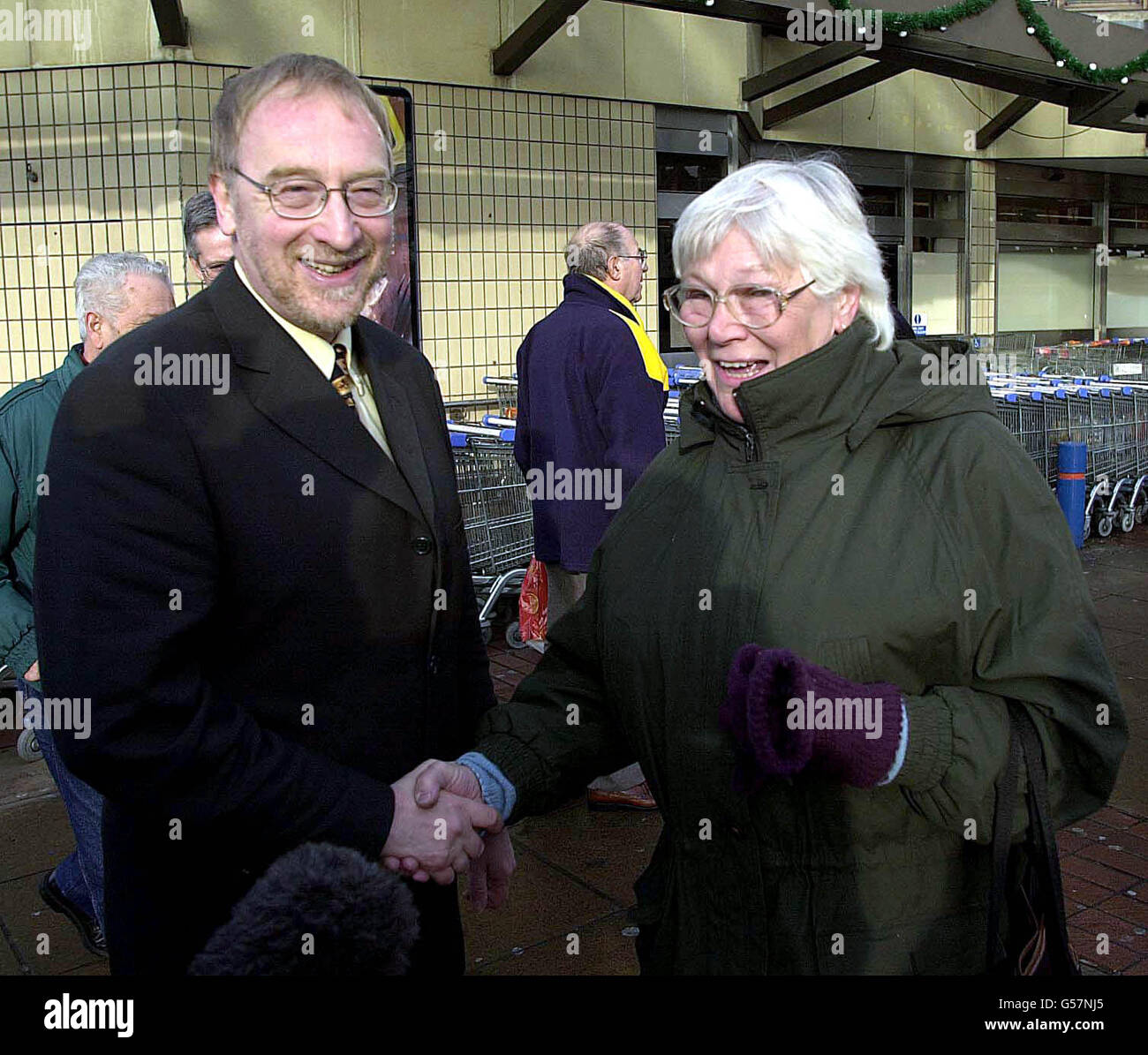 Adrian Bailey, newly elected MP for West Bromwich West, meets a ...