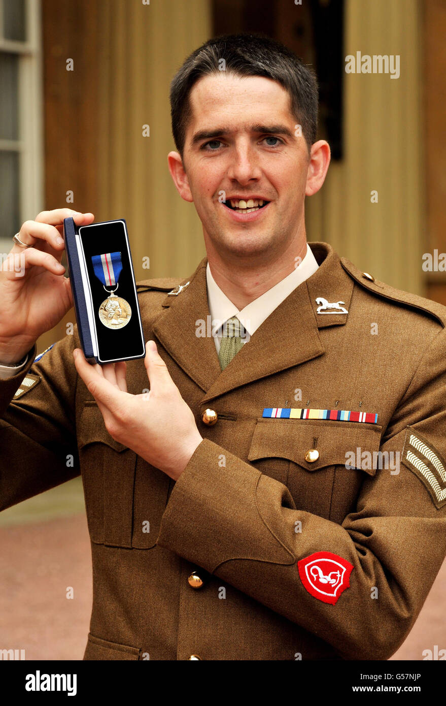 Presented Him By Queen Elizabeth Ii Investiture Ceremony Buckingham ...