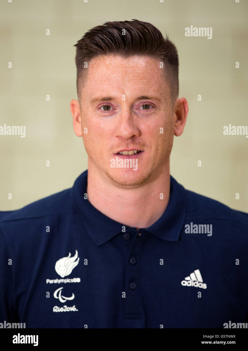 ParalympicsGB Terry Bywater poses for a photo during the team ...