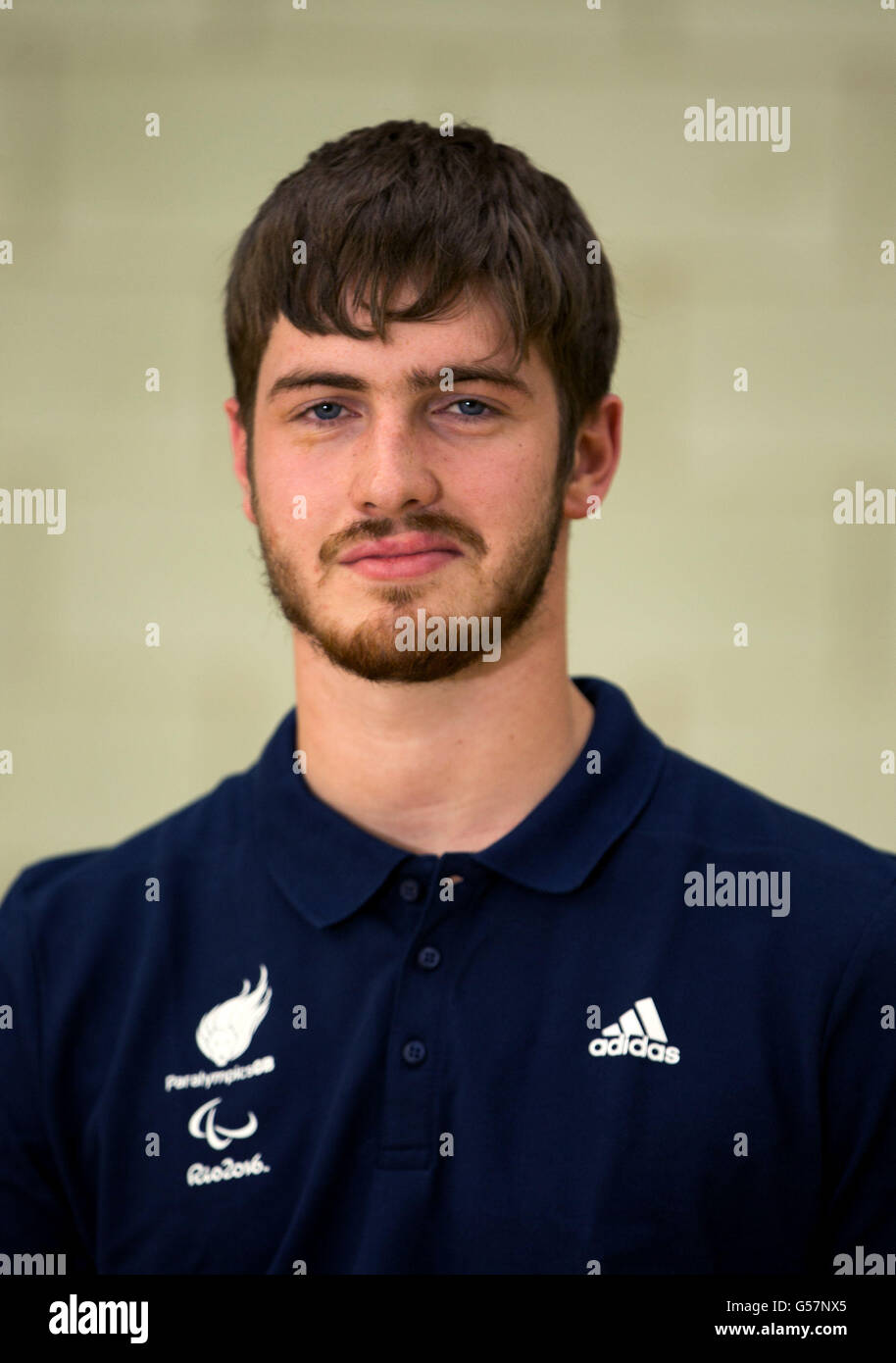 ParalympicsGB Harry Brown poses for a photo during the team ...