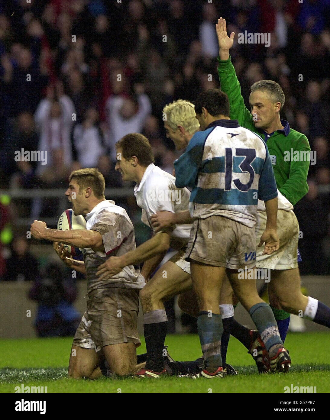 Sport rugby union celebrating ben cohen hi-res stock photography and ...