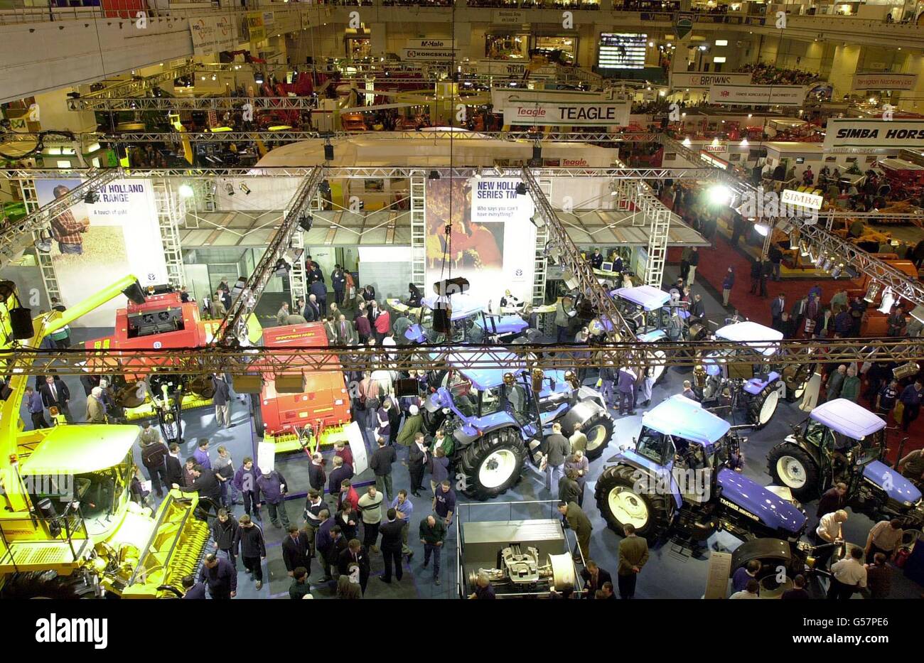 The scene during the Royal Smithfield Show which was officially opened ...