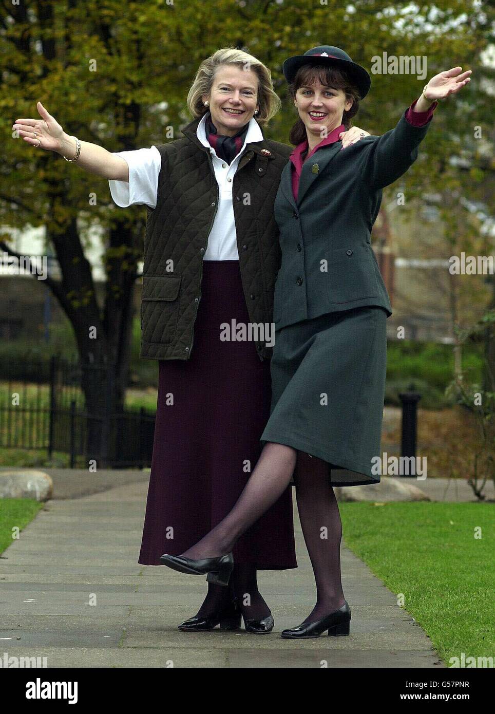 WRVS new uniform unveiling Stock Photo - Alamy