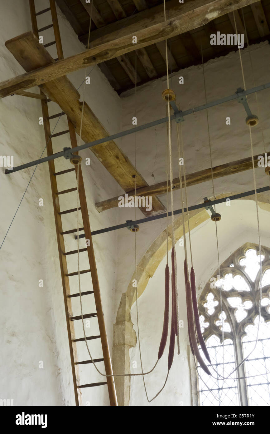 Bell ropes hi-res stock photography and images - Alamy