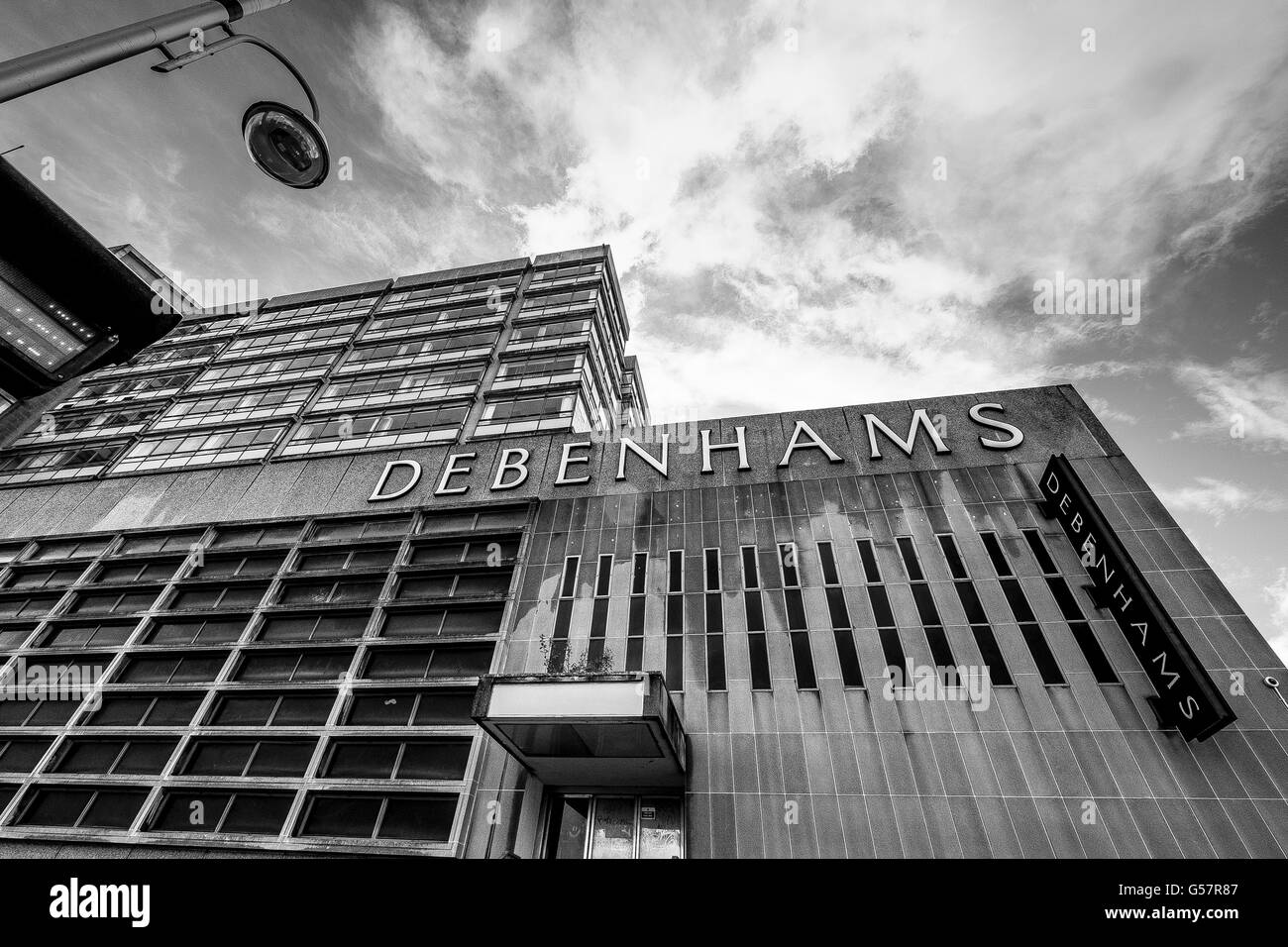 Debenhams shop Black and White Stock Photos & Images - Alamy
