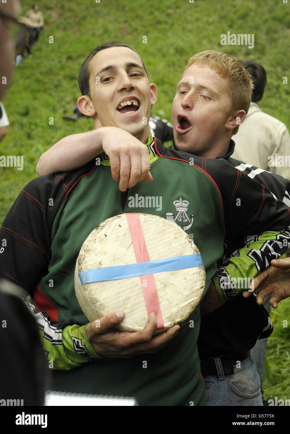 Cheese Rolling in Gloucestershire Stock Photo - Alamy