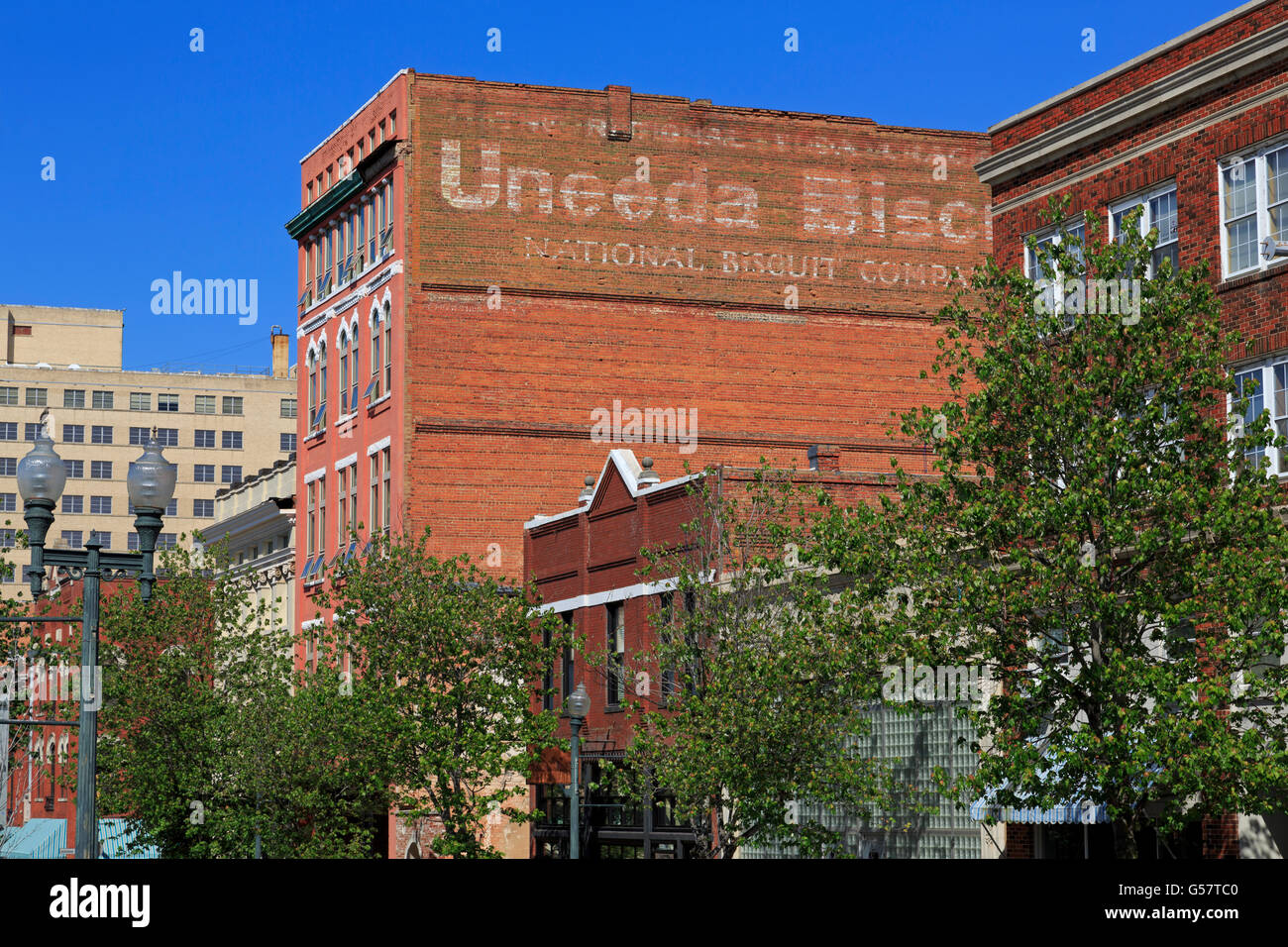Milam Street, Shreveport, Louisiana, USA Stock Photo - Alamy