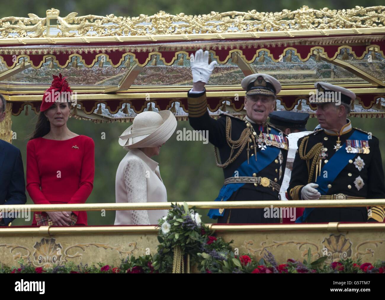 Diamond Jubilee celebrations Stock Photo - Alamy