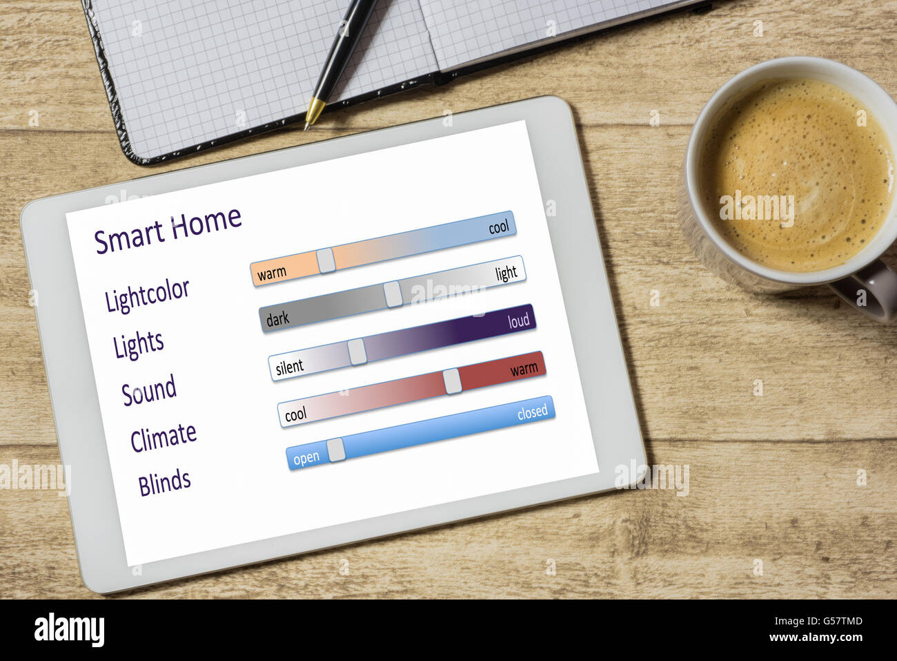 Smart home app hi-res stock photography and images - Alamy