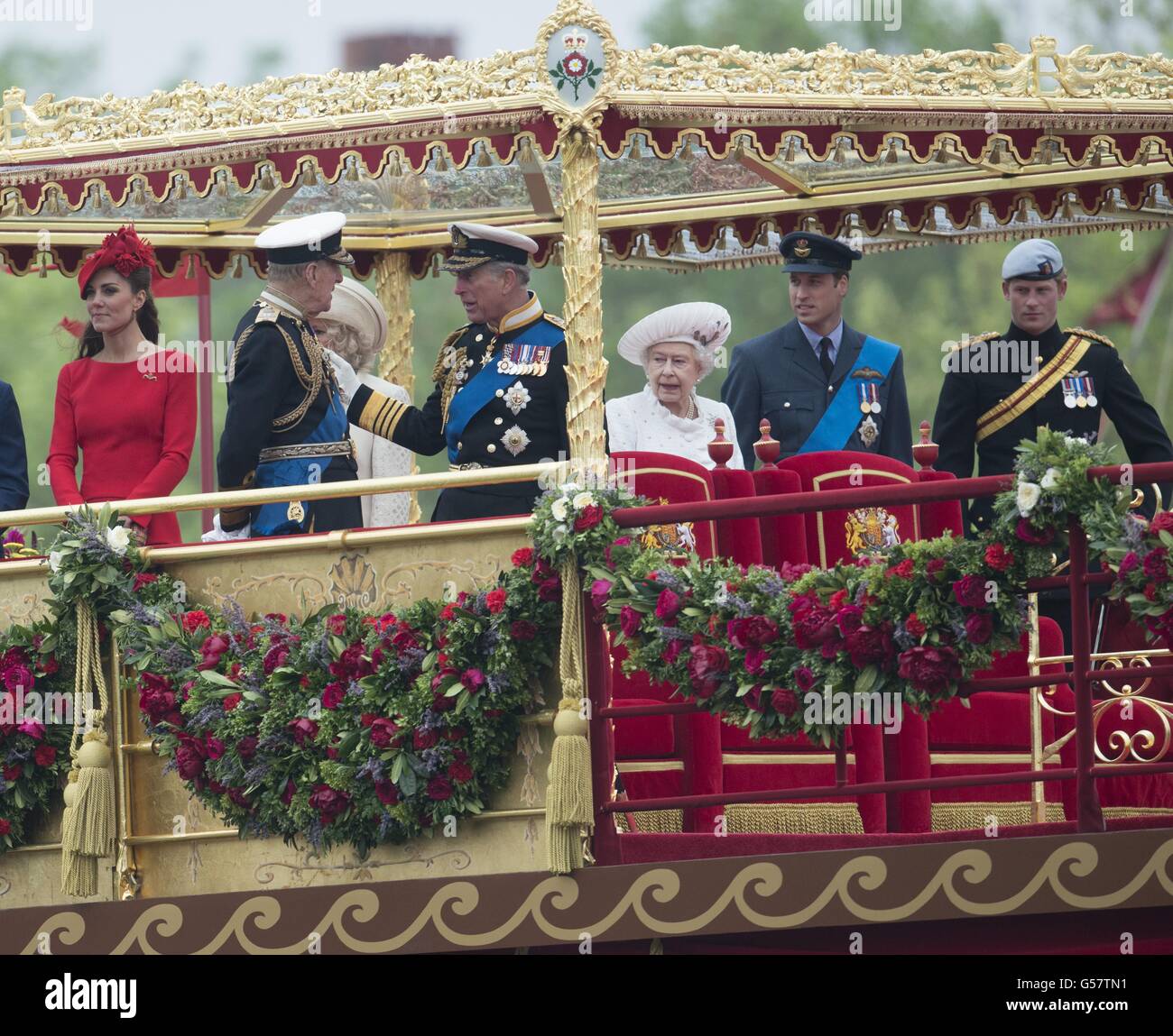Diamond Jubilee celebrations Stock Photo - Alamy