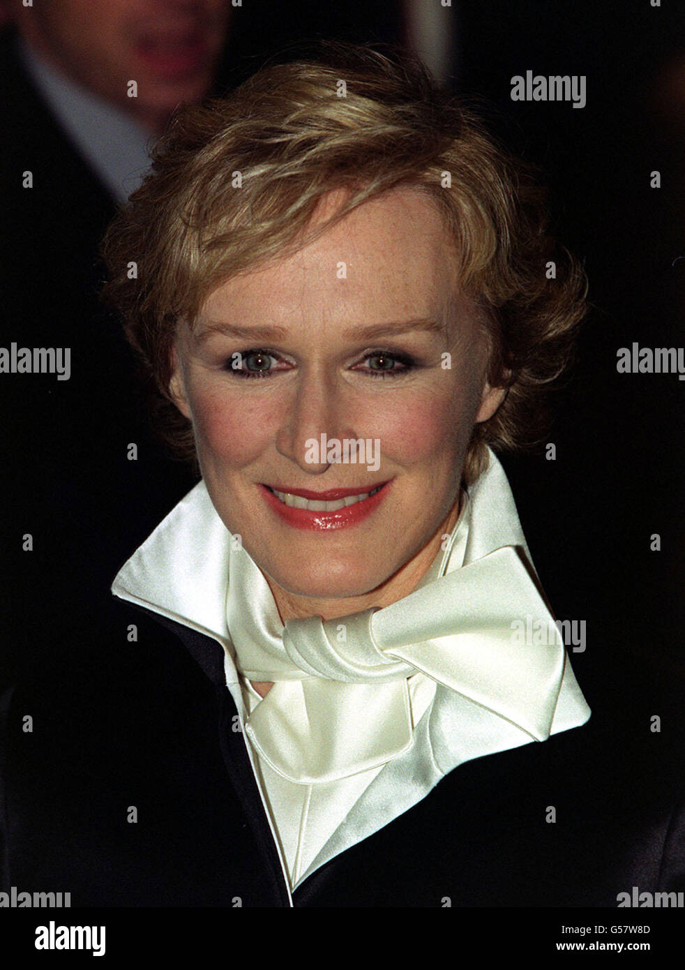 American actress Glenn Close, who stars in the film, arriving for the ...