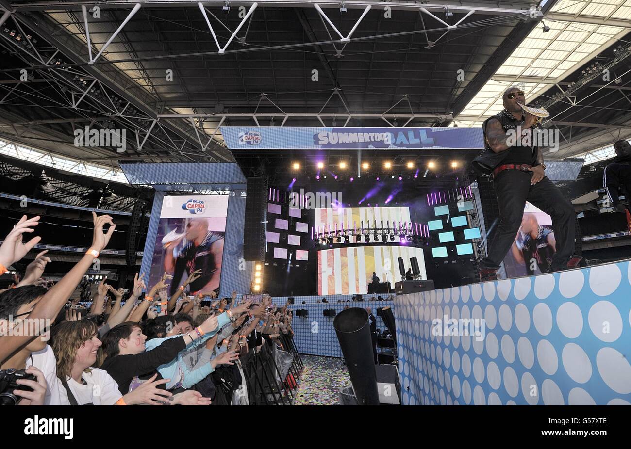 Capital fms summertime ball wembley stadium hi-res stock photography ...