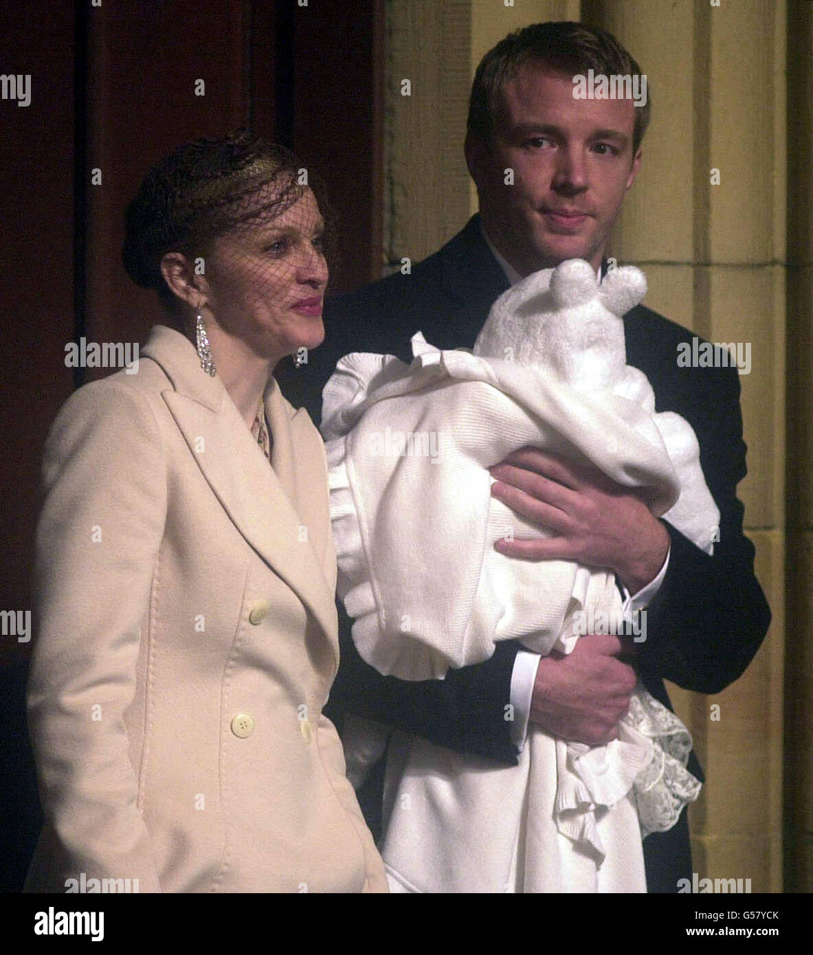 Who Was Wrapped In A White Christening Gown High Resolution Stock ...