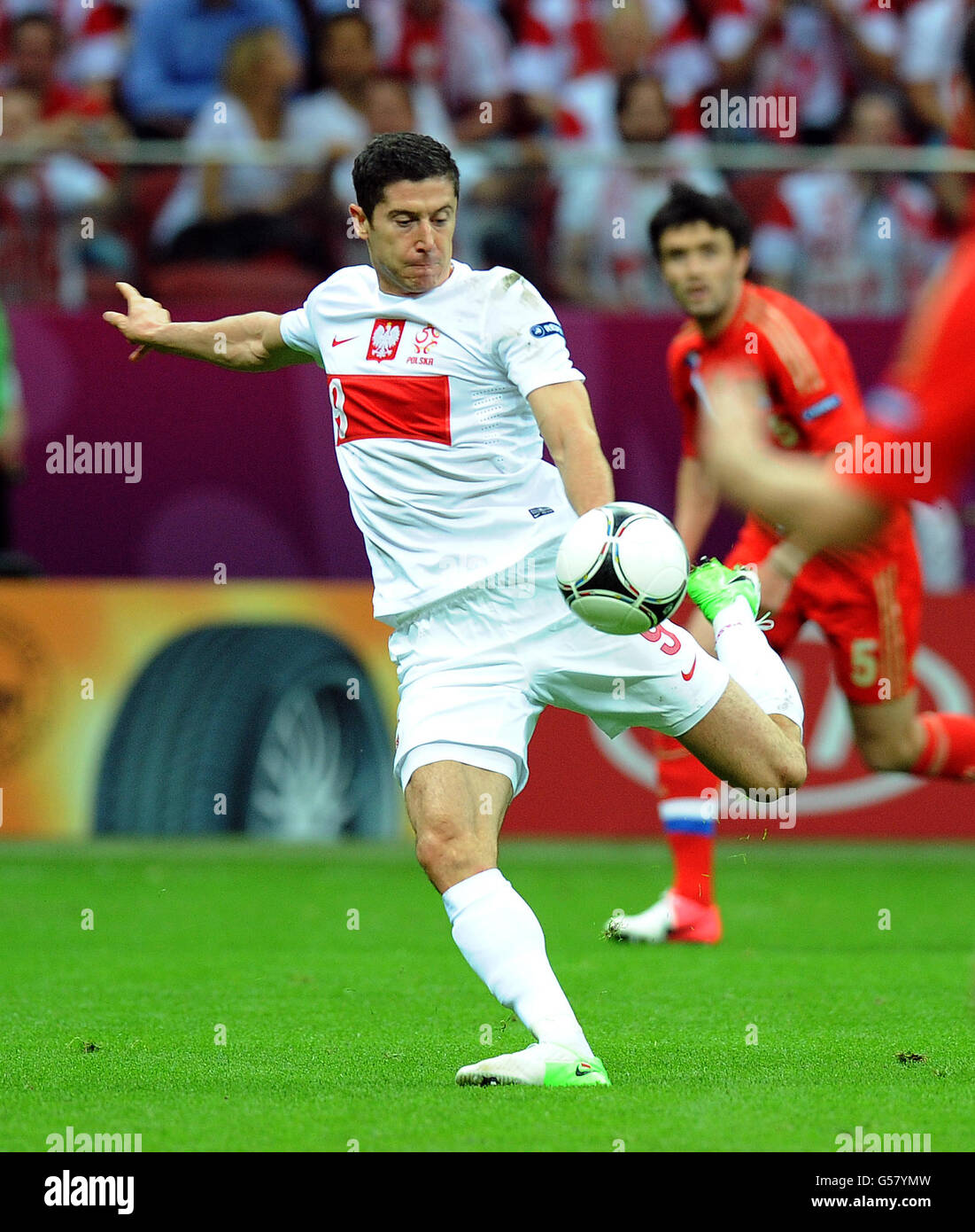 Lewandowski uefa 2012 poland hi-res stock photography and images - Alamy
