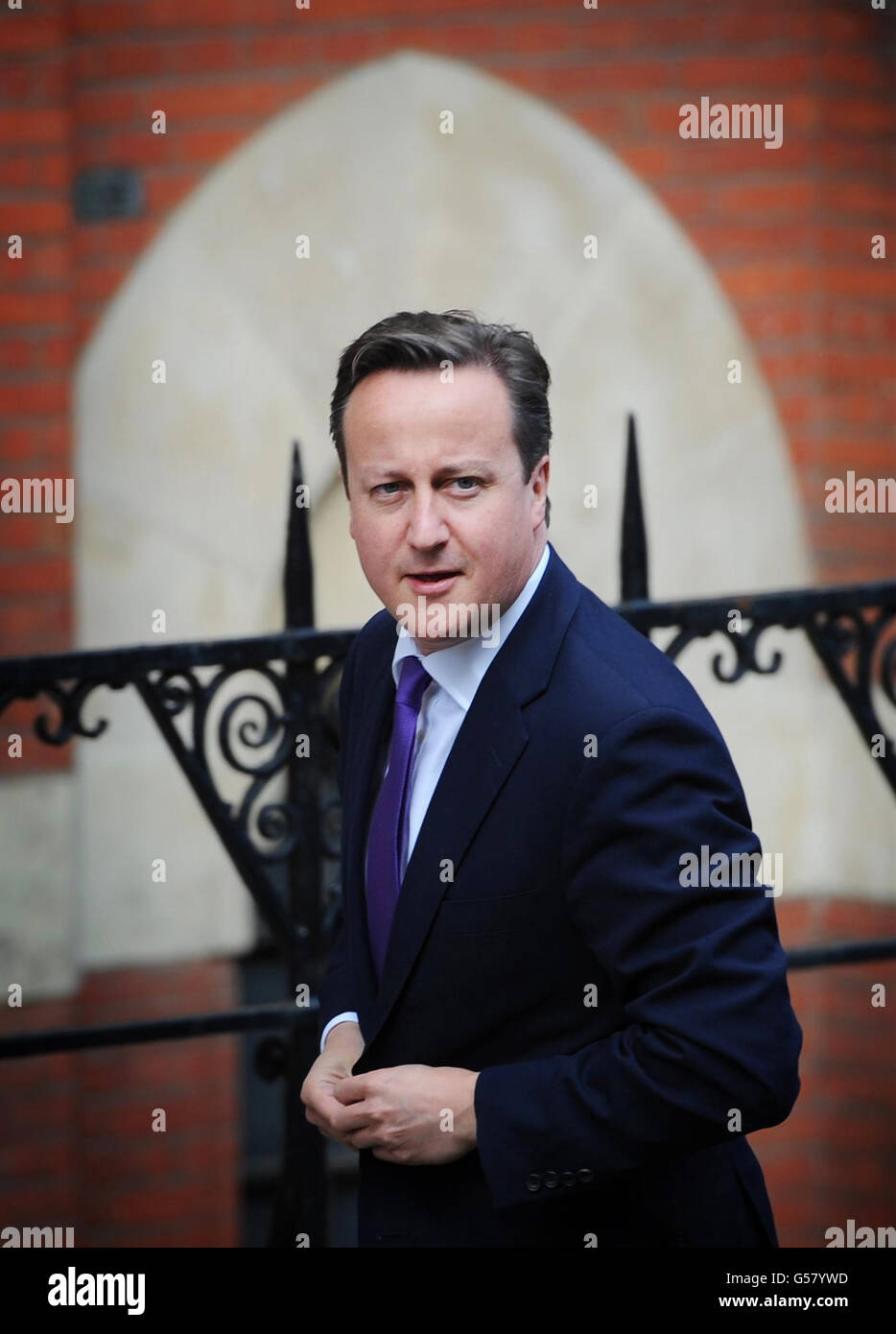 David cameron leveson inquiry hi-res stock photography and images - Alamy