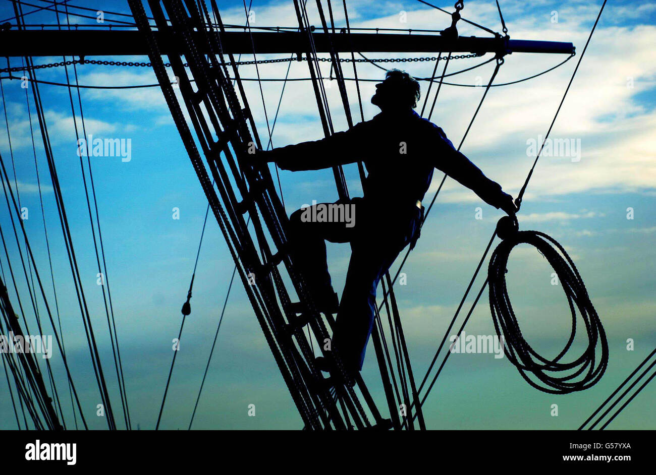 Rigger climbing hi-res stock photography and images - Alamy