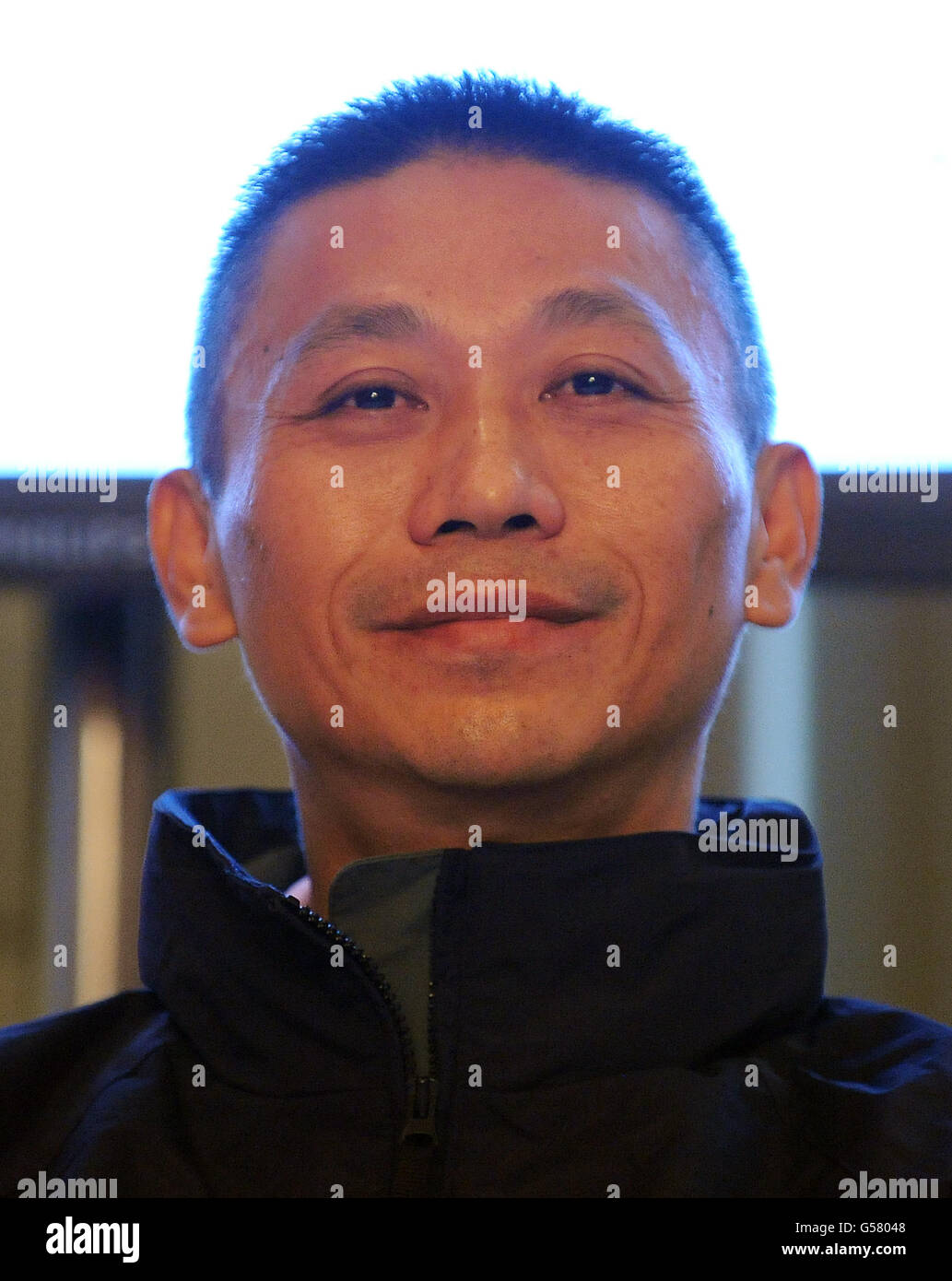 Danny Shum, trainer of Little Bridge during the Official Ascot Media ...