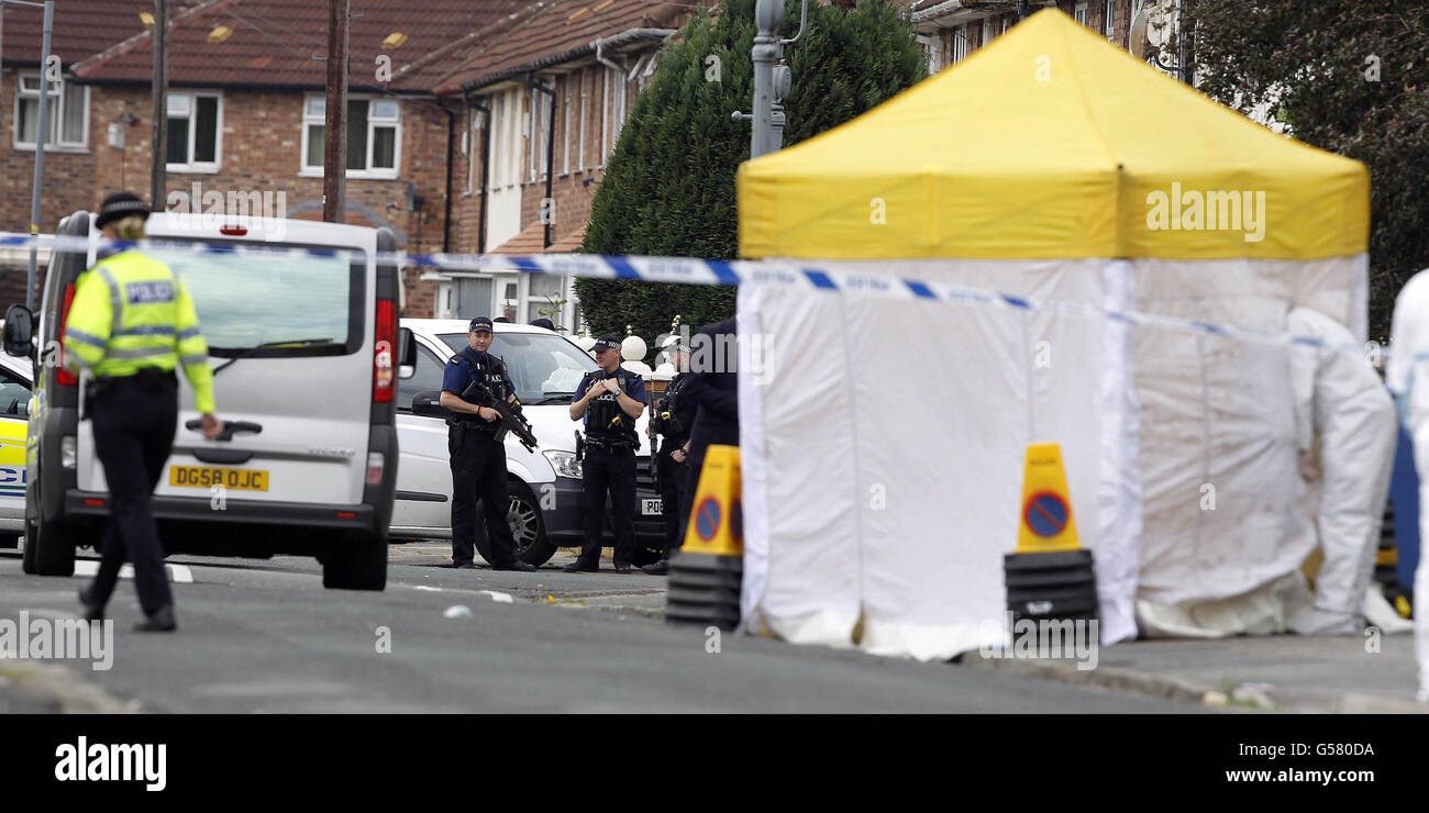 Double armed man hi-res stock photography and images - Alamy