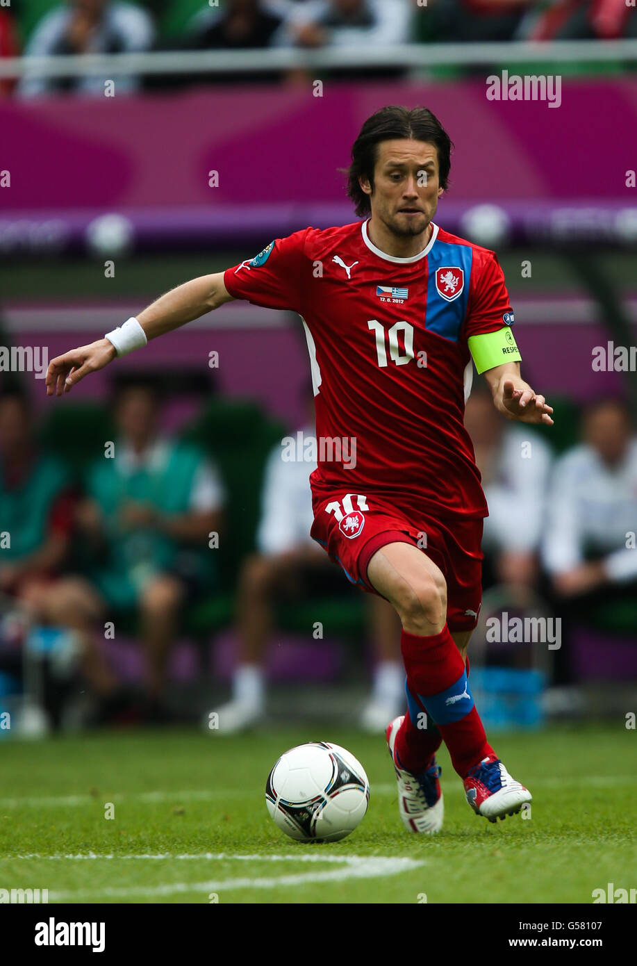 Soccer - UEFA Euro 2012 - Group A - Greece v Czech Republic - Municipal ...