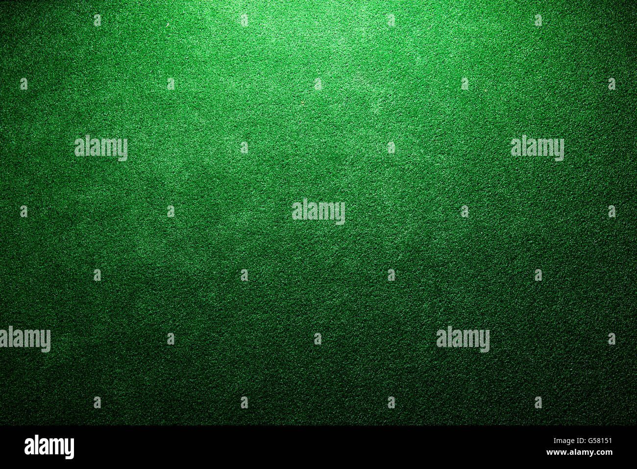 Artificial turf. Studio shot. Green background. Copy space Stock Photo ...