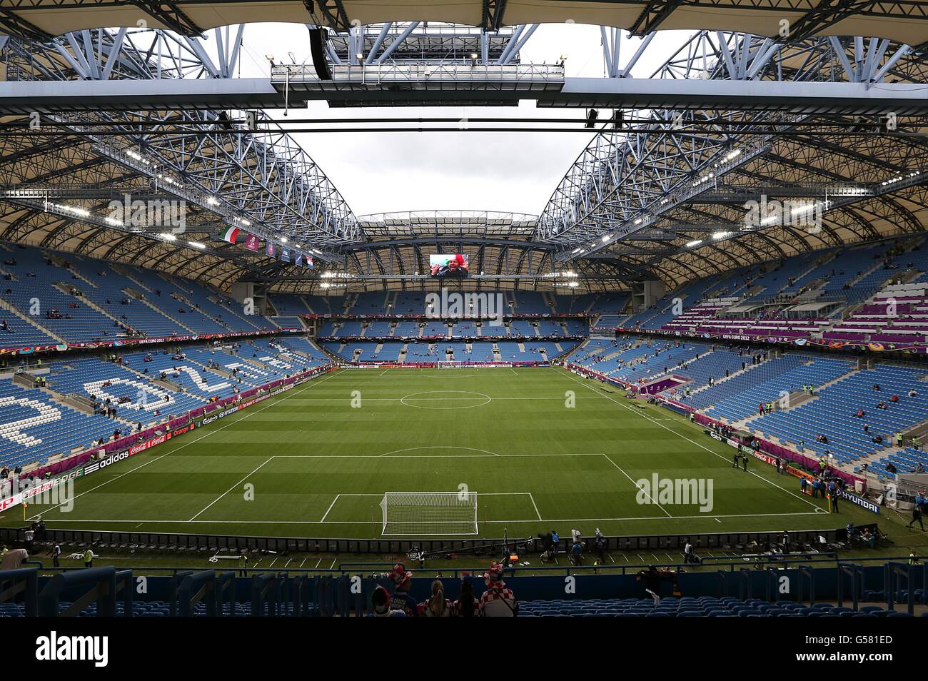 Soccer - UEFA Euro 2012 - Group C - Italy v Croatia - Stadium Poznan ...