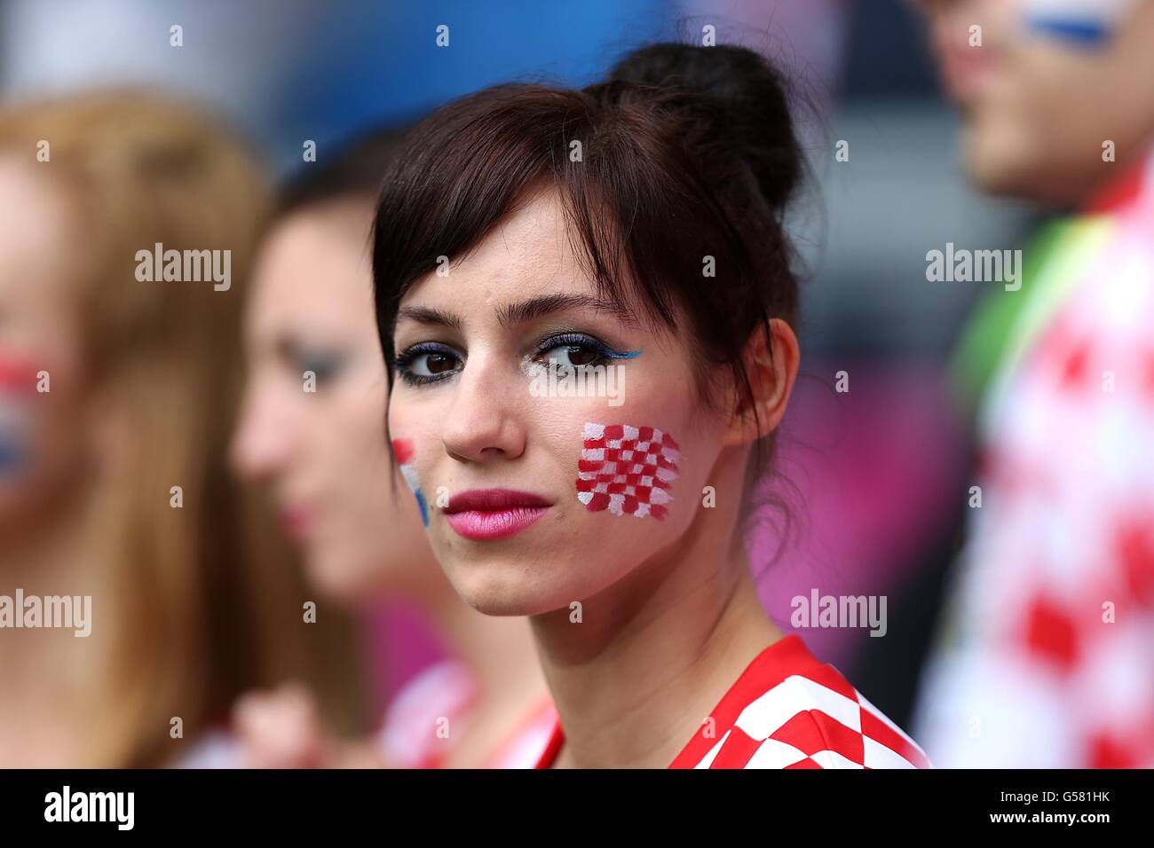Soccer - UEFA Euro 2012 - Group C - Italy v Croatia - Stadium Poznan ...
