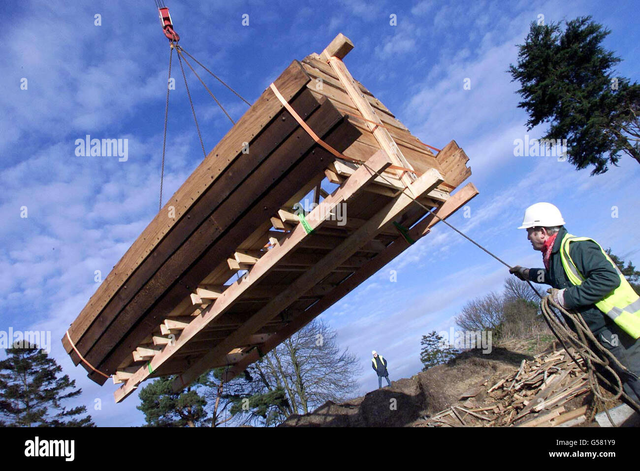Anglo-Saxon ship replica Stock Photo - Alamy