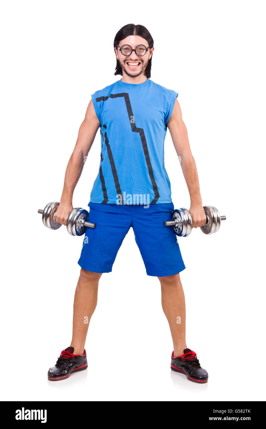 Weightlifting funny Cut Out Stock Images & Pictures - Alamy