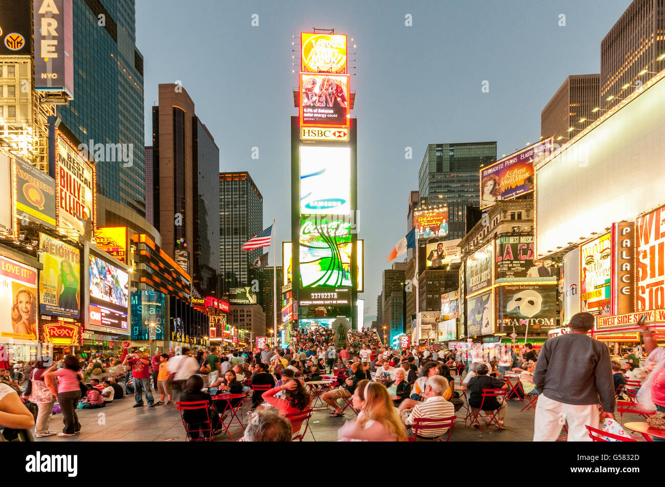 New York - SEPTEMBER 5, 2010: Times Square on September 5 in New York ...