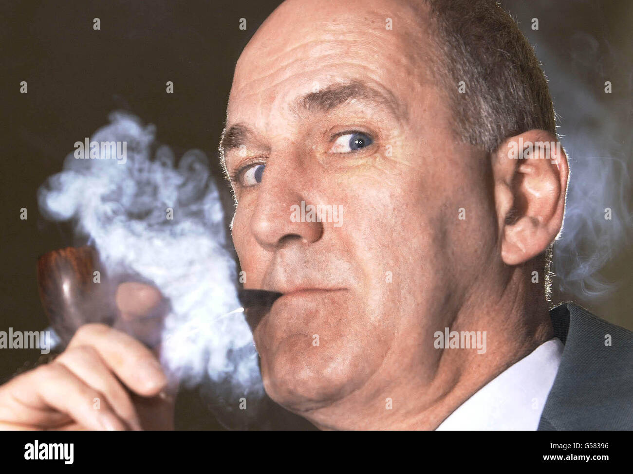 Pipesmoker of the year Stock Photo - Alamy